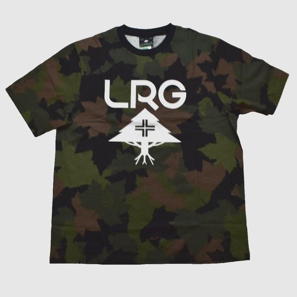 Lrg | Shirts | Lifted Research Group Lrg Mens Dark Camo Double Og Tree Graphic Shirt New Small ...